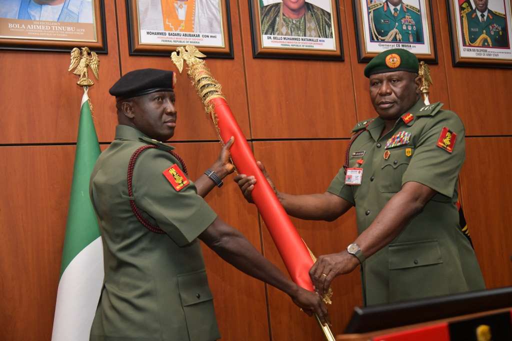 Maj. Gen. Waidi Shaibu Takes Over as Nigeria’s 25th Chief of Army Staff ...