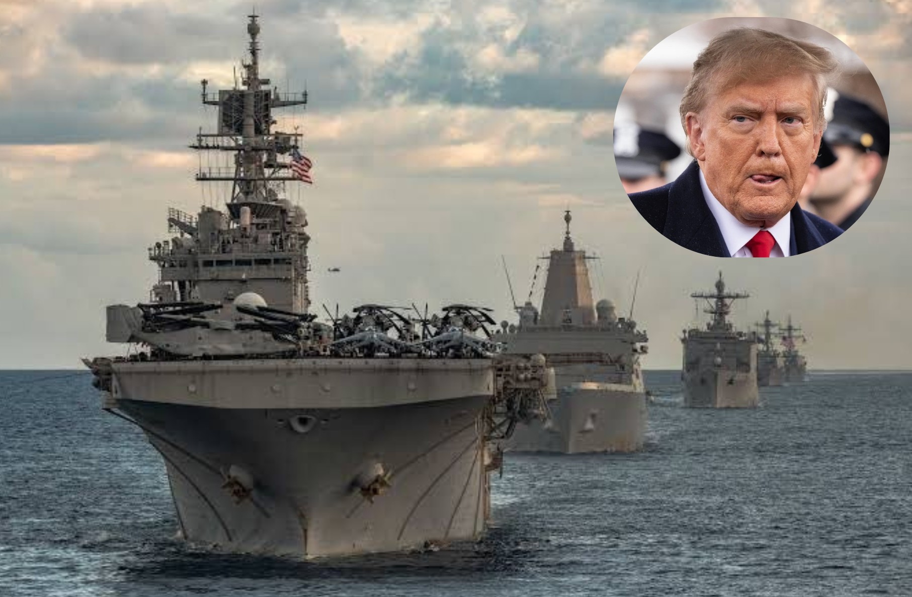 Trump Orders U.S. Naval Armada Toward Iran Amid Rising Tensions ...